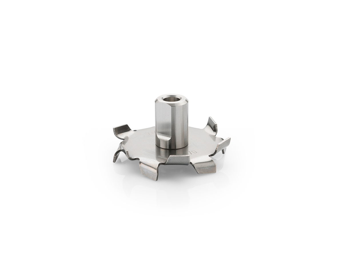 Heavy duty dispersion discs with hub + M8 female thread 70 mm Ø ...