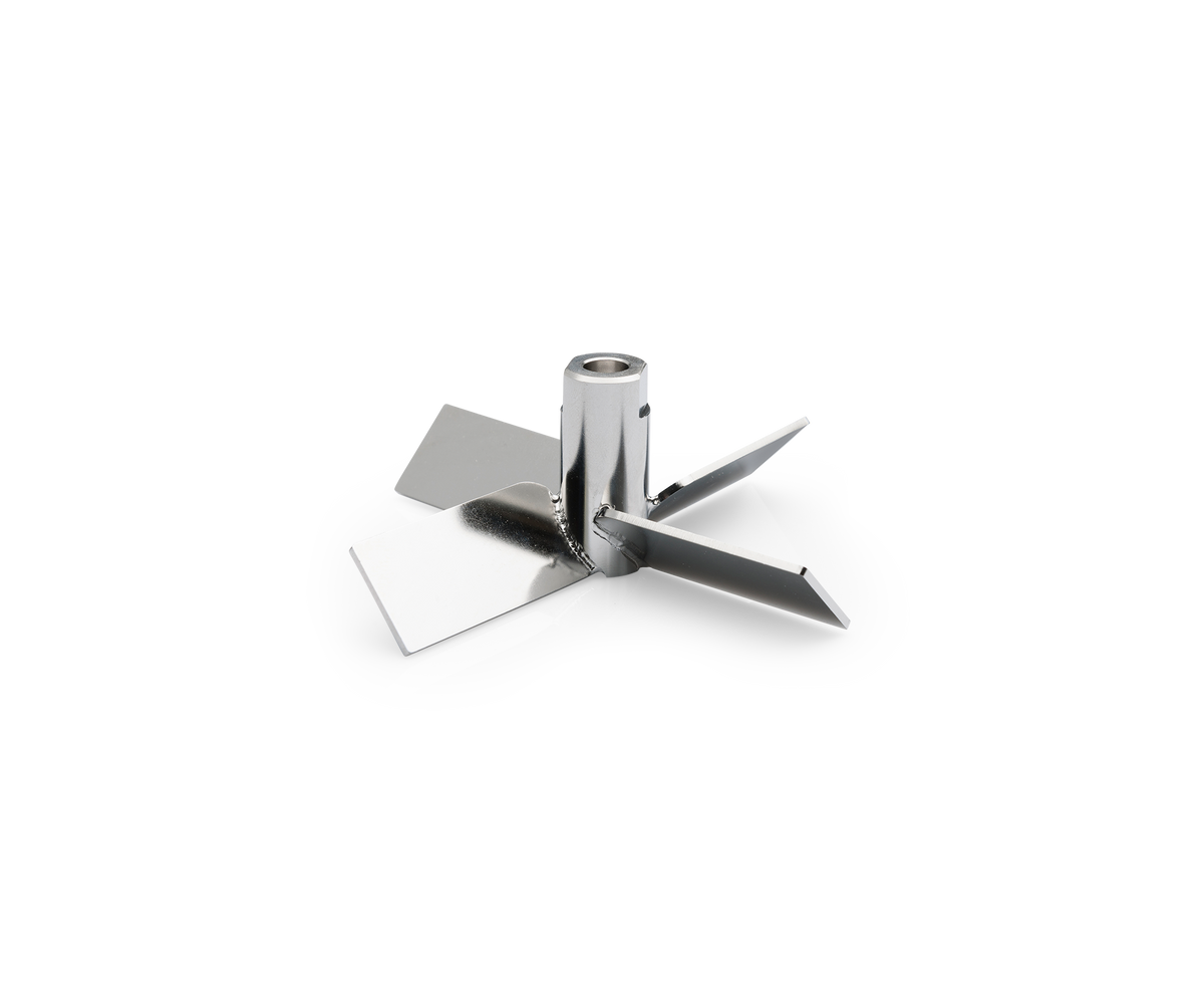 Stainless steel inclined blade propeller with 30 mm female thread ...