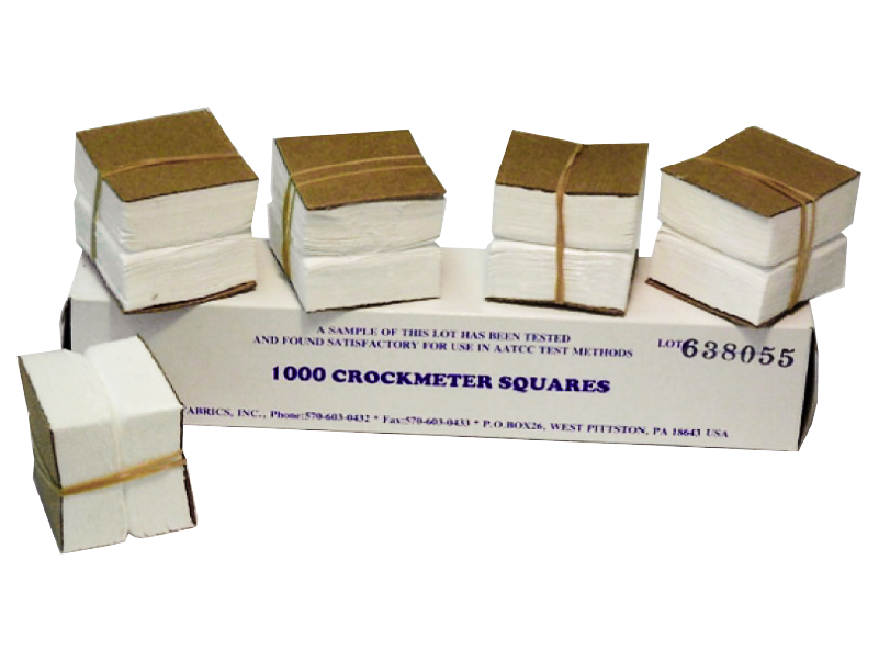 Crockmeter Cloth, 2” x 2" — Exacolor USA