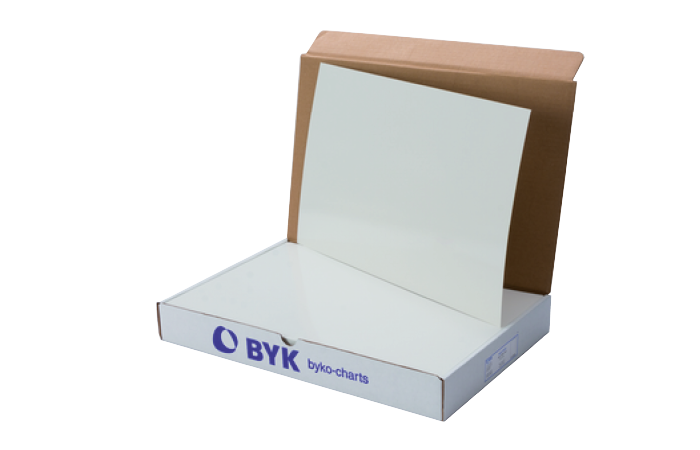 Byko Chart WB standardized card — Exacolor USA