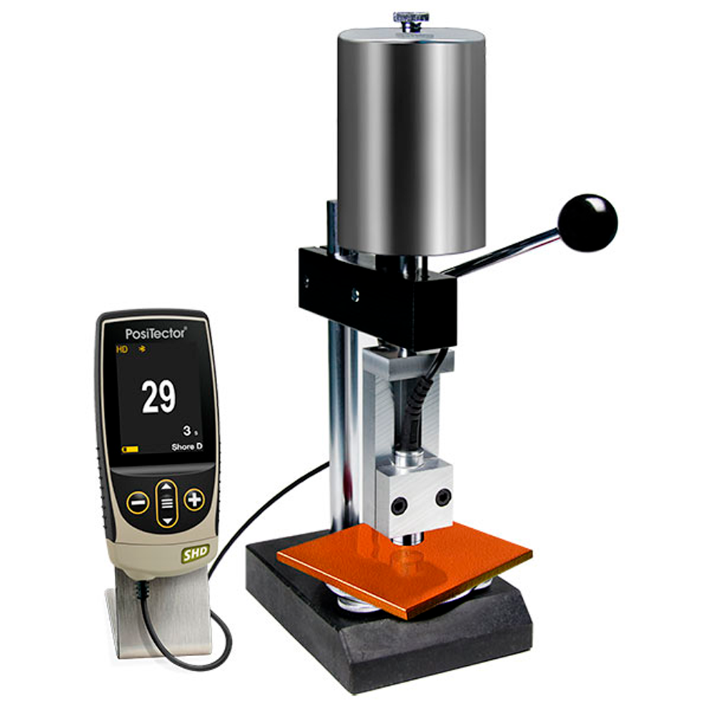 Durometer Test Stand for Shore A — Exacolor USA
