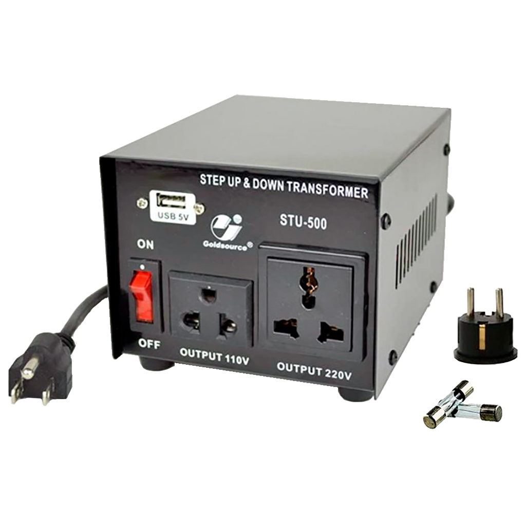 Step Down Transformer - Model STU-500 — Exacolor USA